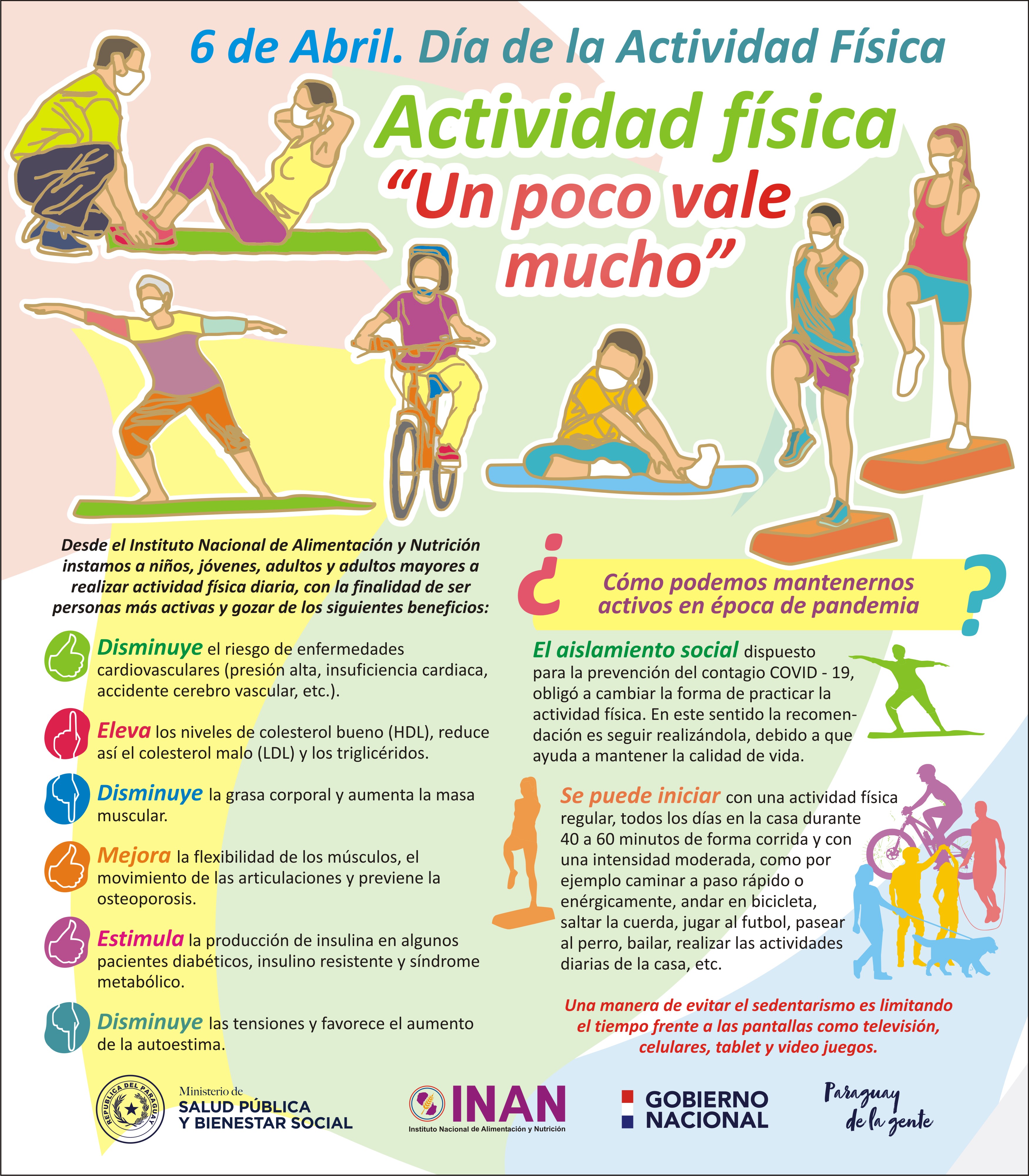 El Inan Conmemora El Día De La Actividad Física Con Estas